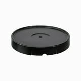 Mainstays 14 inch Round Resin Black Plant Caddy with 4 Wheels - Walmart.com