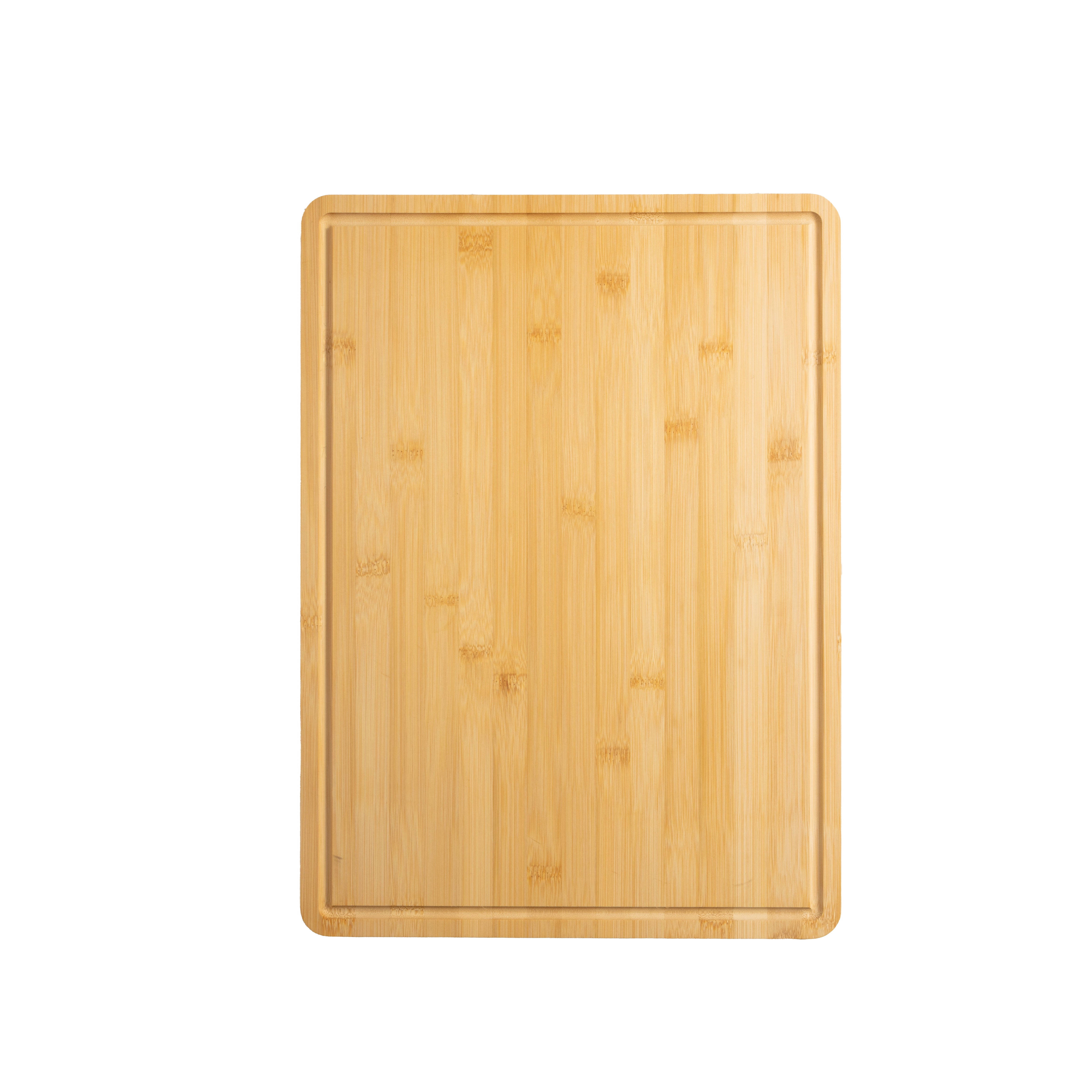 Mainstays 14" x 19.5" Non-slip Bamboo Cutting Board, 100% Natural ...