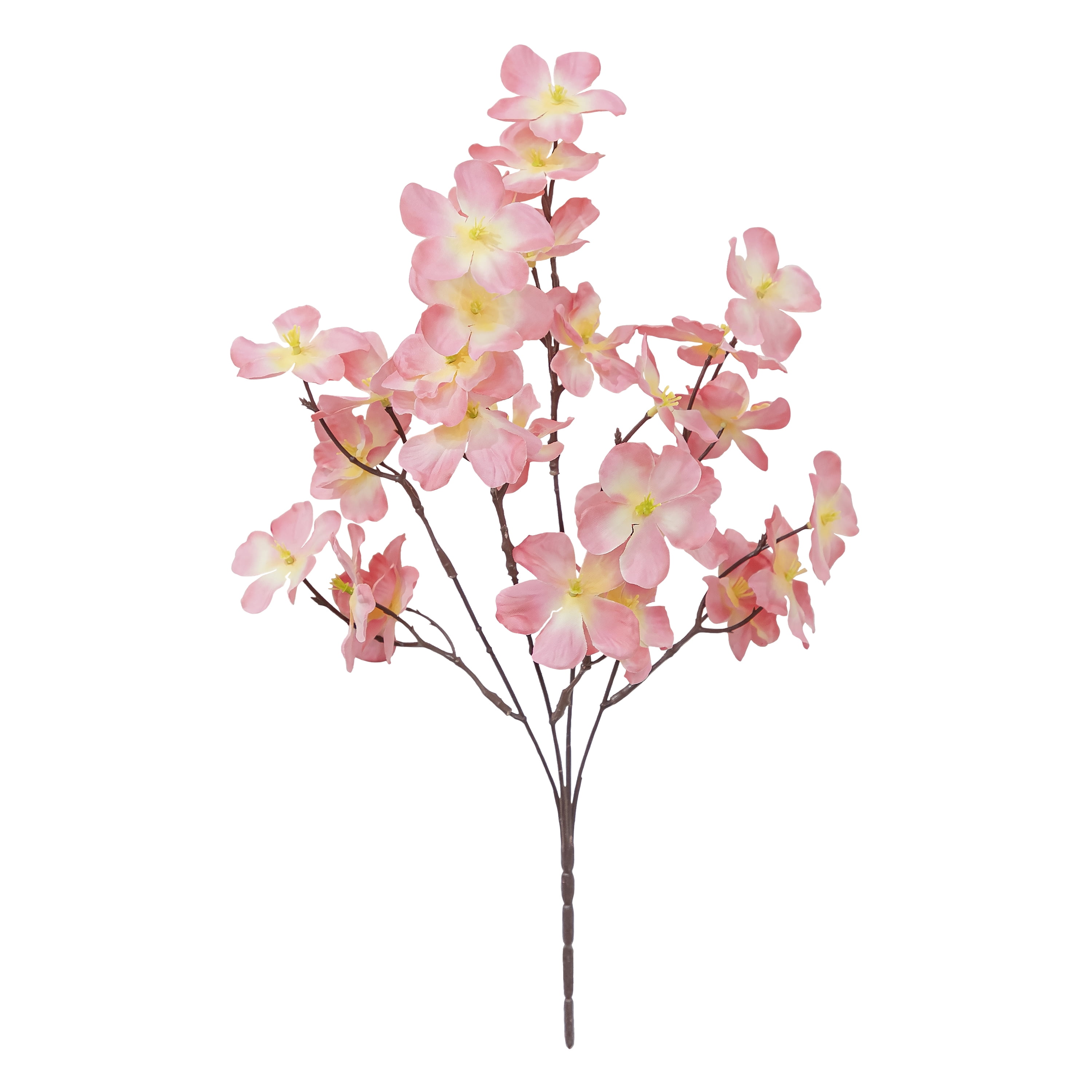 Mainstays 16" Artificial Silk Pink Cherry Blossom Pick - Walmart.com