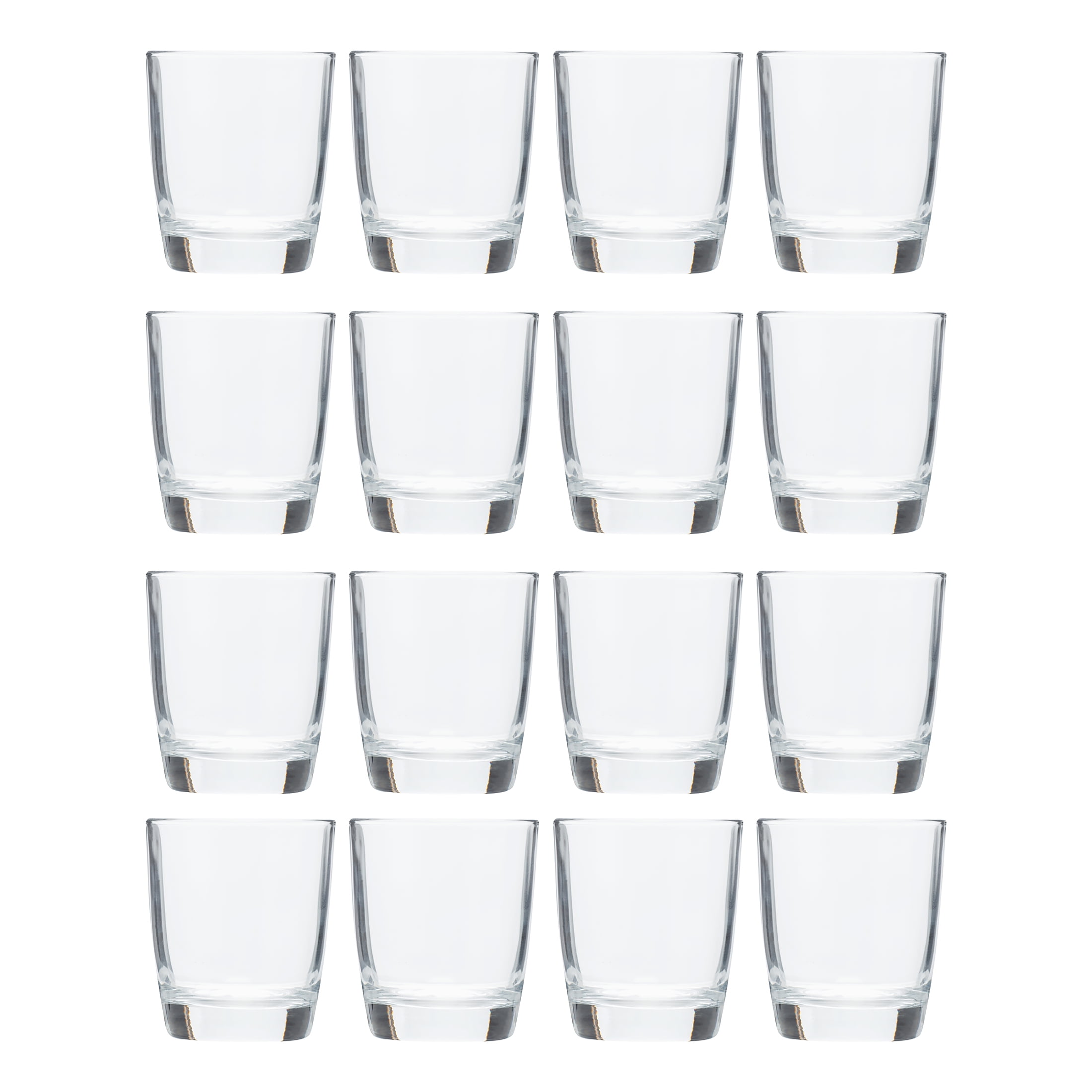 Mainstays 16-Piece Drinkware Glass Set - Walmart.com