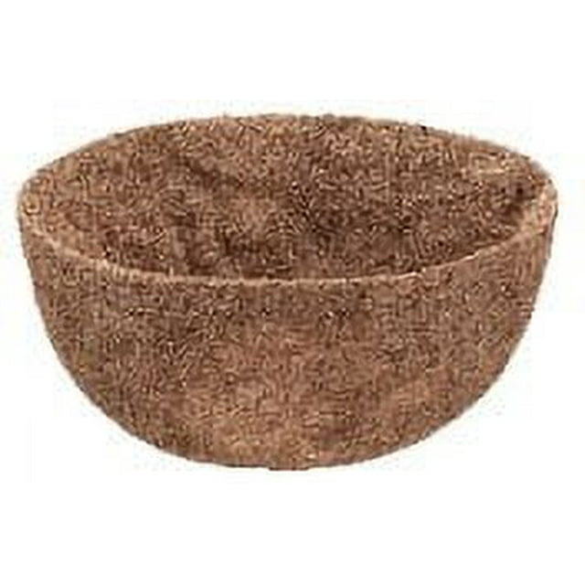 Mainstays 16" Round Coco Liner, 16"x 8" in Size, Natural Coconut Fiber ...