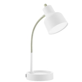 "Lepower Metal Desk Lamp, Adjustable Gooseneck Table Lamp, Gold, E26 ...