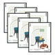Mainstays 18x24 Basic Poster & Picture Frame, Black, Set of 6 - Walmart ...