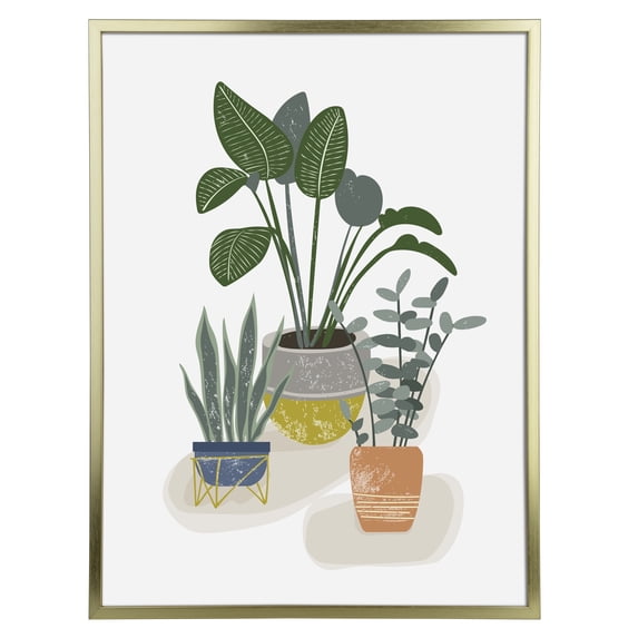 Mainstays – 18x24 Picture Frame – Gold Thin Flat Profile Wall Photo ...