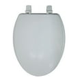 Mainstays 19 Elong Wood Toilet Seat - Walmart.com