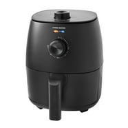 Toastmaster Small Air Fryer Basket, 2.6L (2.75 quart) Capacity, Black ...