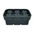 Mainstays, Ice Cube Tray, 2 Pack Silicone Ice Cube Tray Grey, Square ...
