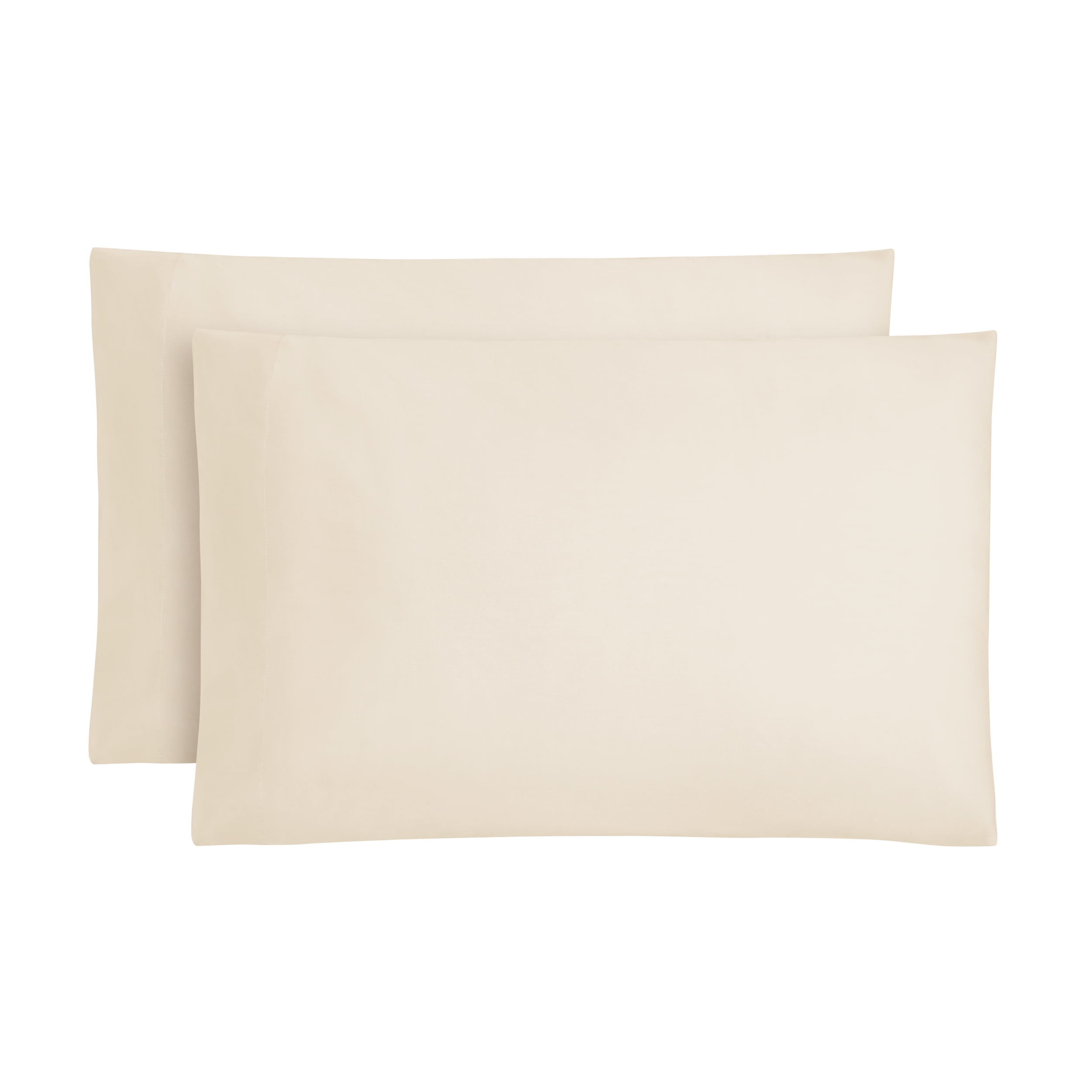 Mainstays King Pillowcases 300 Thread Count Cotton Polyester Blend ...