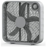 "Lasko 20"" Floor Box Fan with Metal Blades, Energy Efficient, 3 Speeds ...