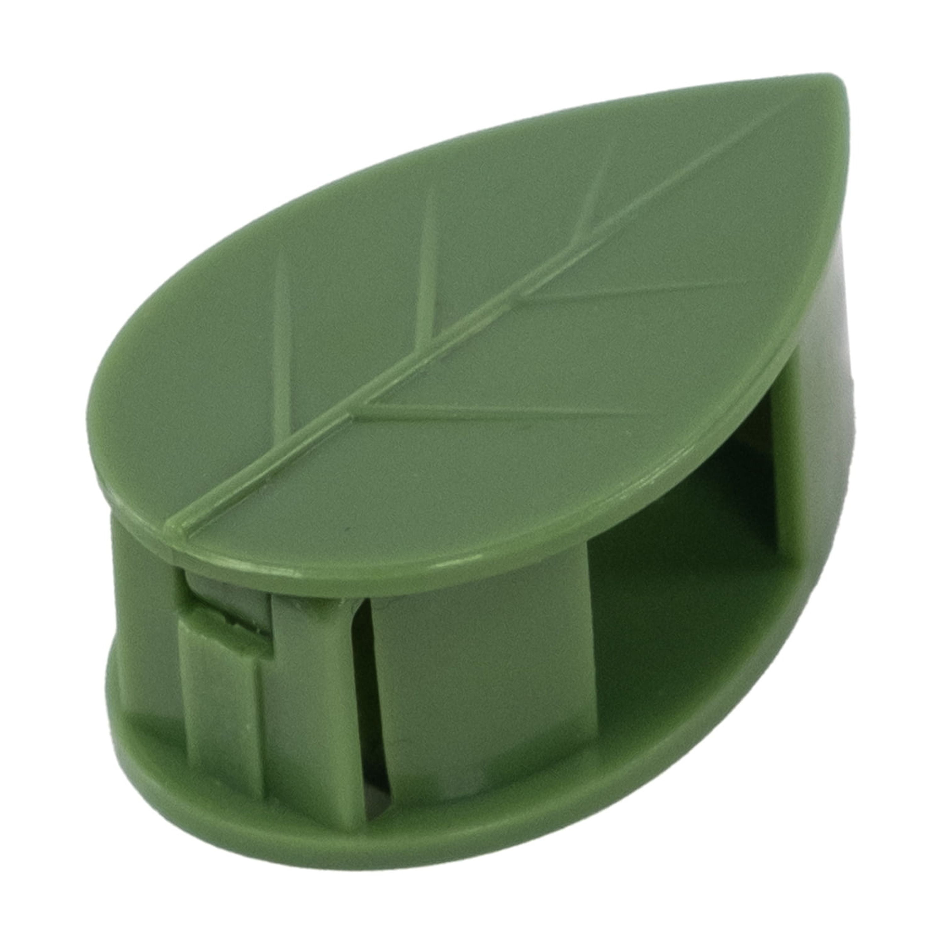 Mainstays Plant Clips 20 Pack Green Plastic Wall Vine Clips 0.5 in W x ...
