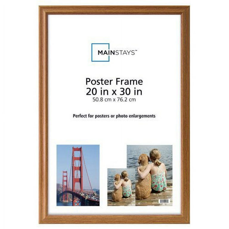 Walmart Poster Frame Sizes Mainstays Picture Frame, Bronze