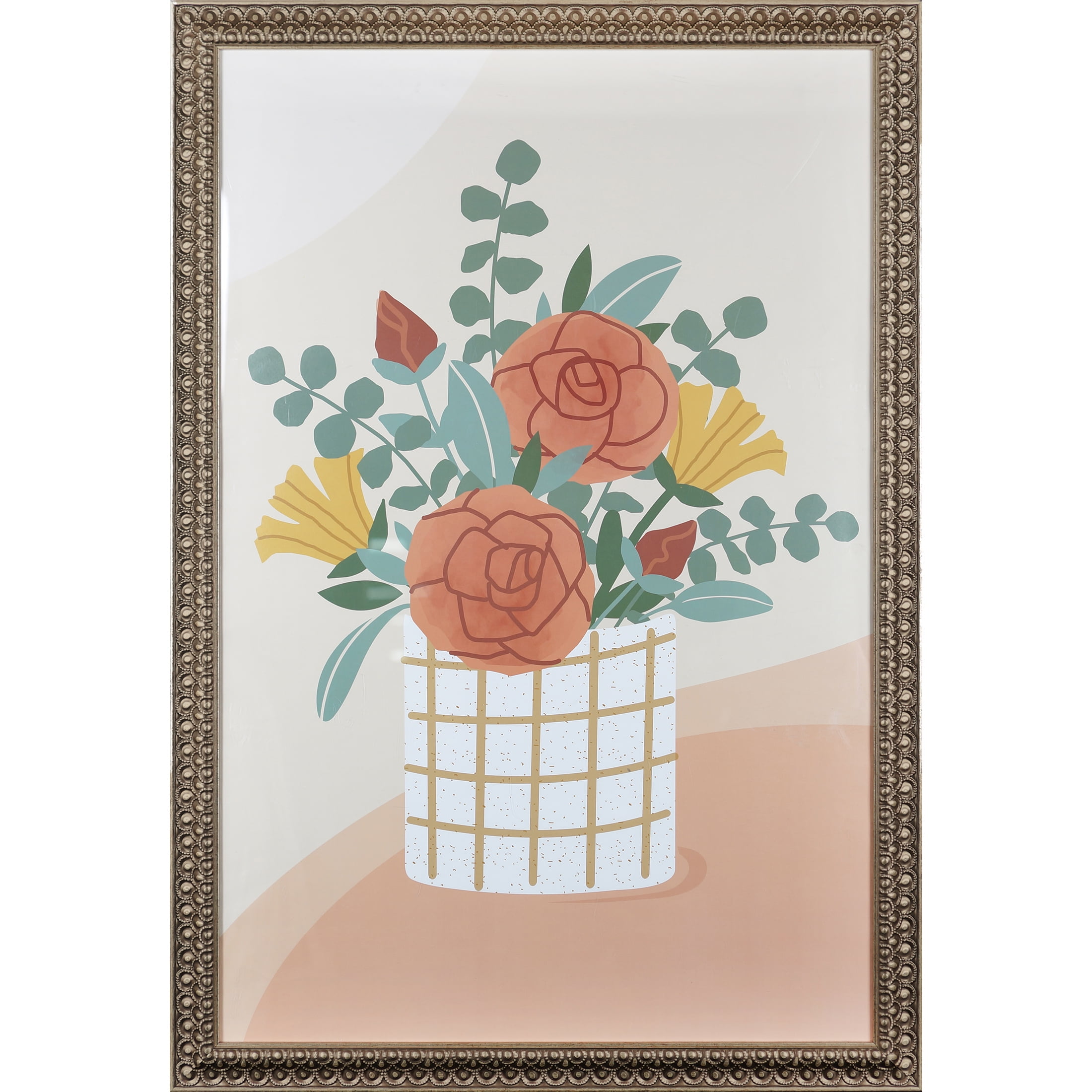 Mainstays 20x30 Brass Gold Wall Poster Frame, Vertical or Horizontal ...