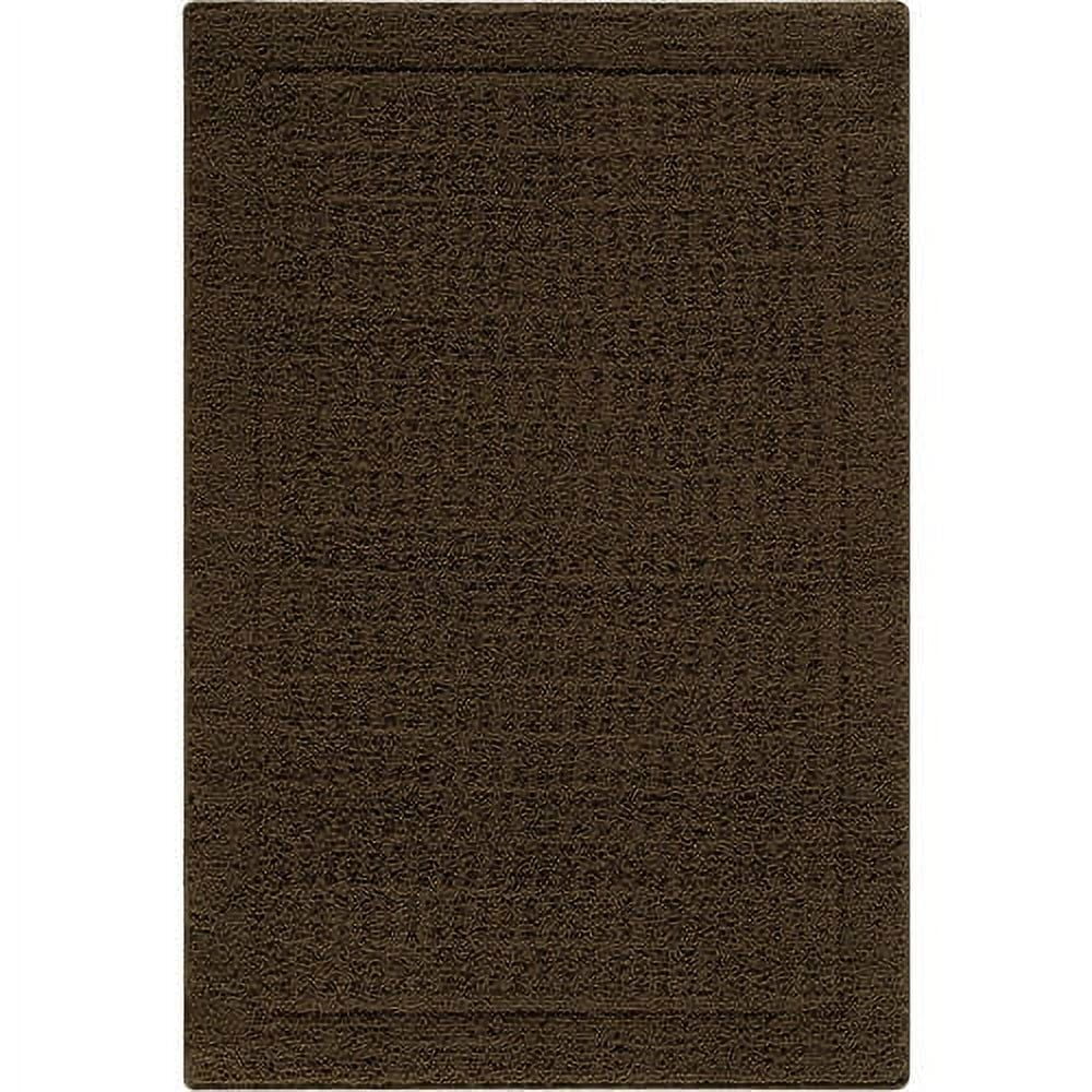 Mainstays 20x34 Dylan Rug Brown - Walmart.com