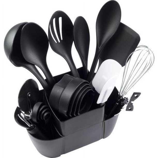 Mainstays 21-Piece Kitchen Utensils Set - Walmart Business Supplies