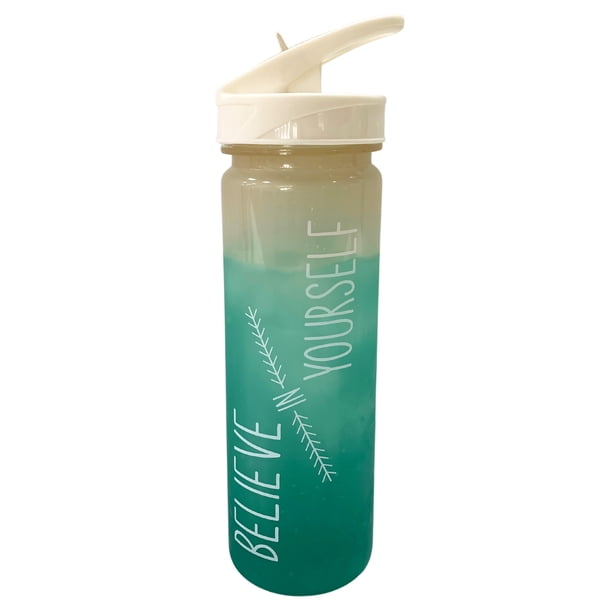 Mainstays 24-Ounce Color Changing Tritan Sentiment Hydration Bottle ...