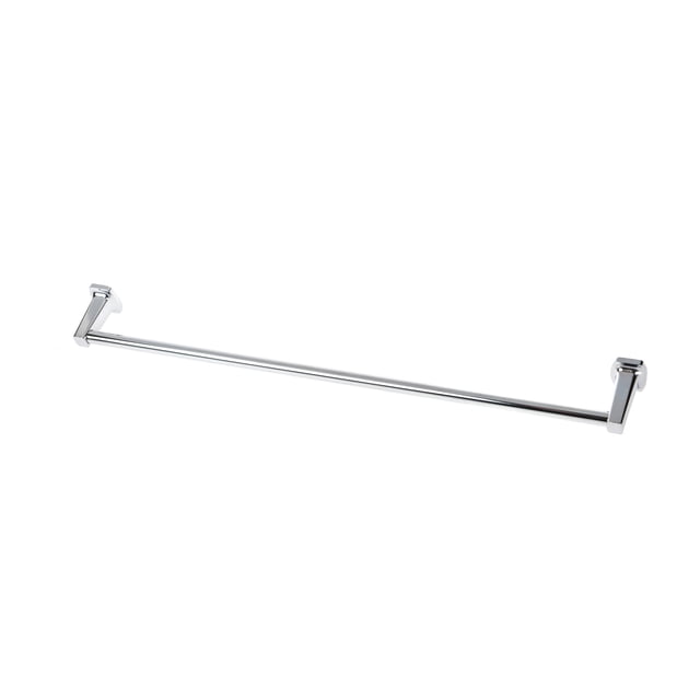 Mainstays 24in Square Style Wall Mounted Bathroom Towel Bar Chrome ...