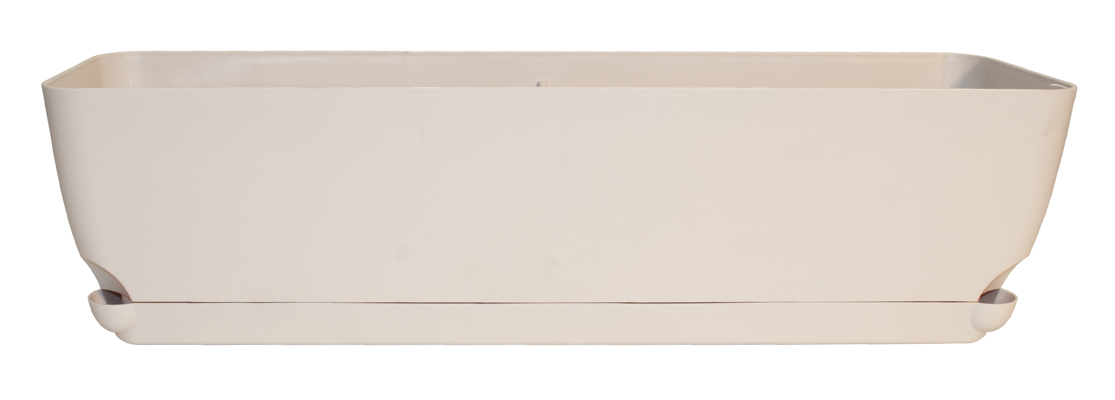 Mainstays 24" long x 7" deep x 6" high Rectangle off-white Resin Window ...