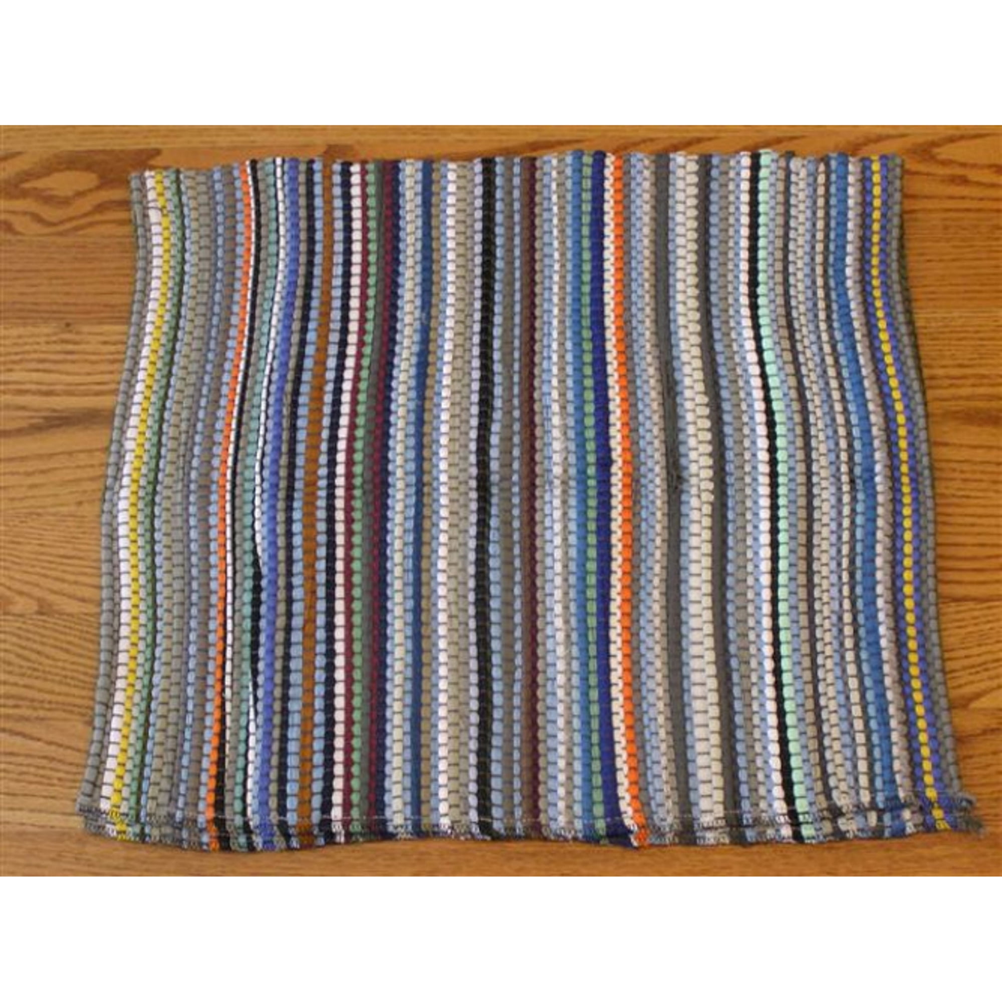 Mainstays 24 x 40 Multi-Color Rag Rug - Washable - Walmart.com