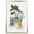 Mainstays 24x36 Thin Flat Gold Poster Frame, Slim Wall Frame for ...