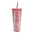 Mainstays 26oz Pink Swirl Tumbler - BPA Free - Walmart.com