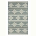 Mainstays 27"x45" Blue Geo Diamond Indoor Accent Rug - Walmart.com