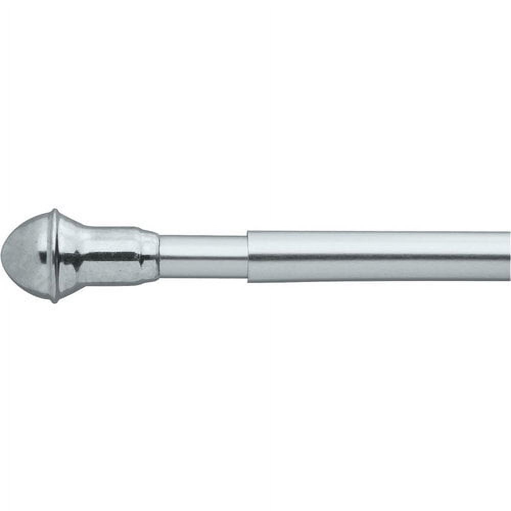 Mainstays Chrome Tension Rod - Adjustable Length 28-48 - Walmart.com