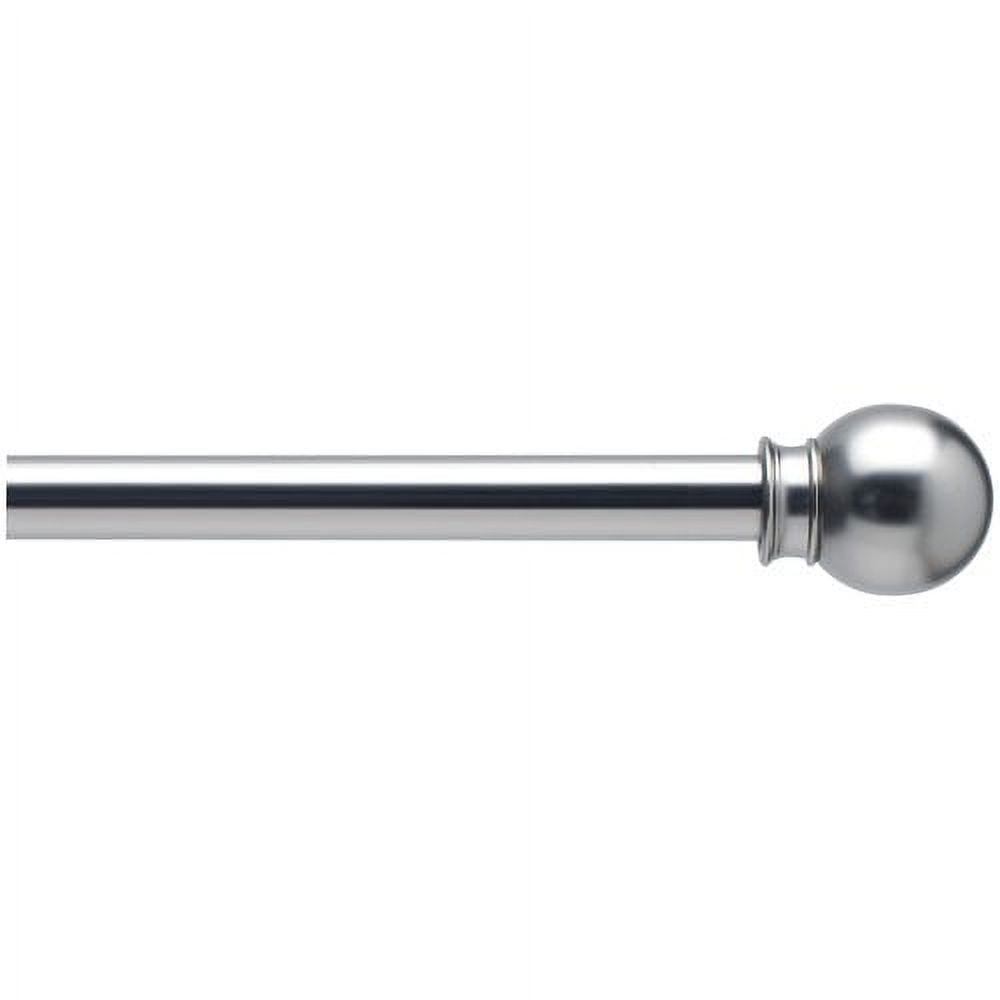 Mainstays 28-48" Satin Nickel Café Rod - Walmart.com