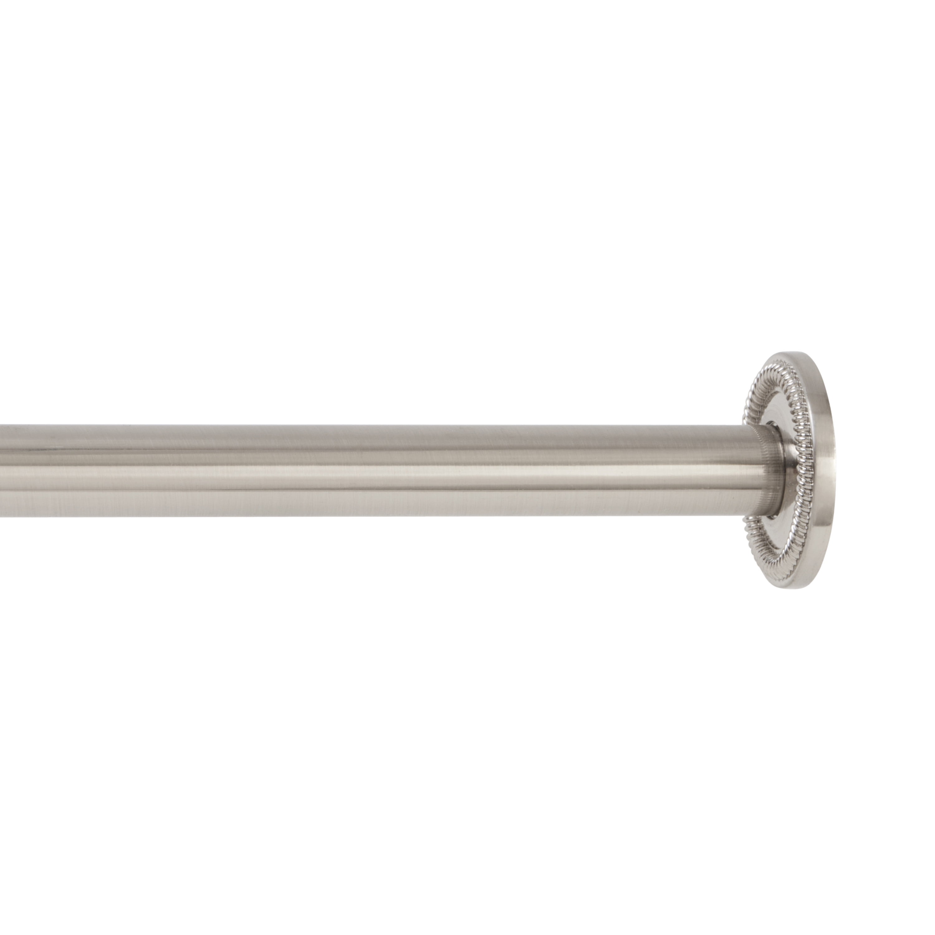 Mainstays 28-48 in.Adjustable Spring Tension Curtain Rod, 1/2 in ...