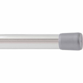 Mainstays 28-48 in. Adjustable Spring Tension Curtain Rod, Steel Tube ...
