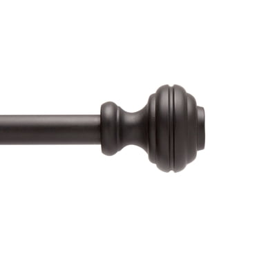 Mainstays 28-48 in. Adjustable Cafe Curtain Rod, 7/16 in. Diameter ...