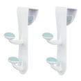 Mainstays 2pk OTD Non Slip Hook Aqua Sparkle - Walmart.com