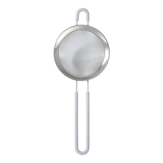 Mainstays 3-inch Stainless Steel Fine Mesh Strainer Silver Kitchen ...