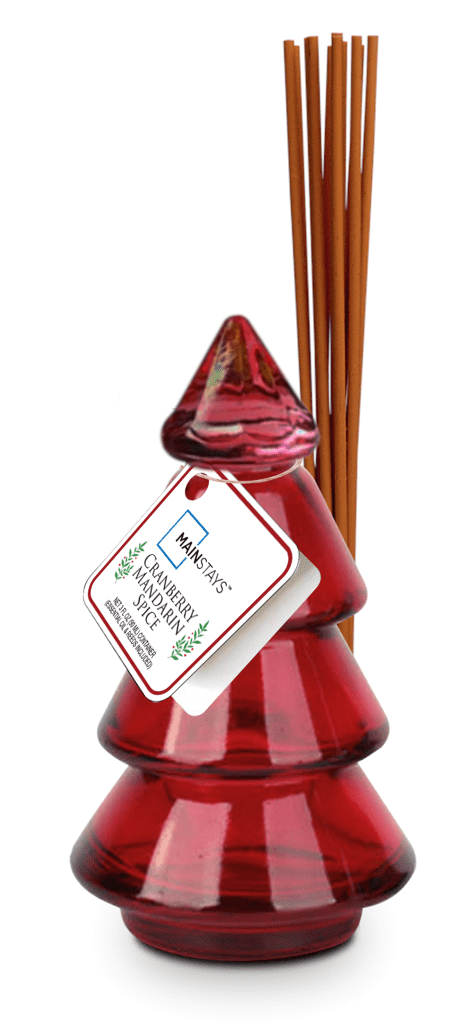 Red Christmas Tree Diffuser - Cranberry Mandarin Spice - Walmart.com