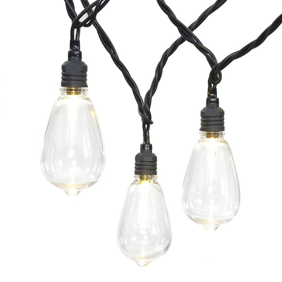 Mainstays Vintage LED Edison String Lights for Indoor Outdoor Decor 30 ...
