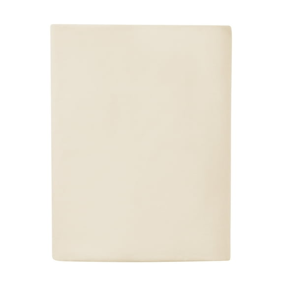 Mainstays 300 Thread Count Easy Care Beige Cotton Blend Percale Fitted ...