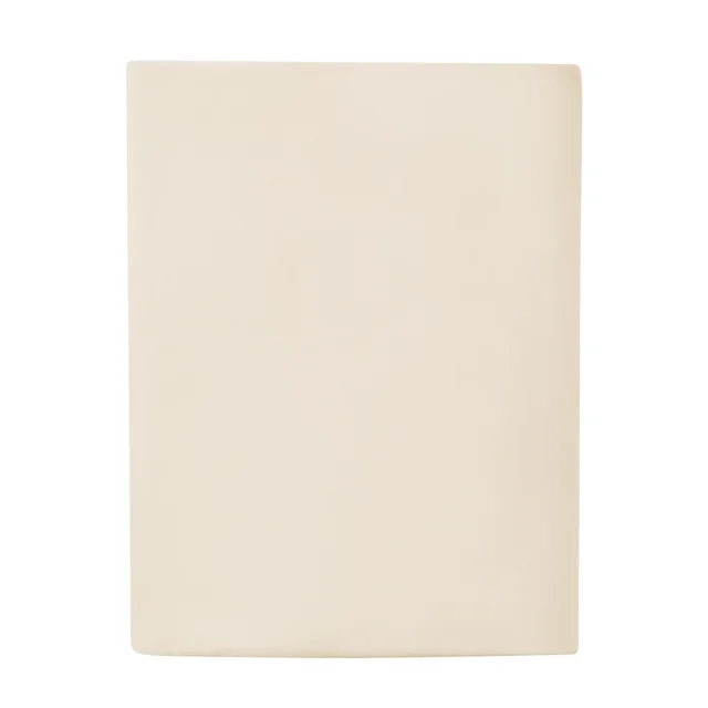 Mainstays 300 Thread Count Easy Care Percale Fitted Sheet, Papyrus ...