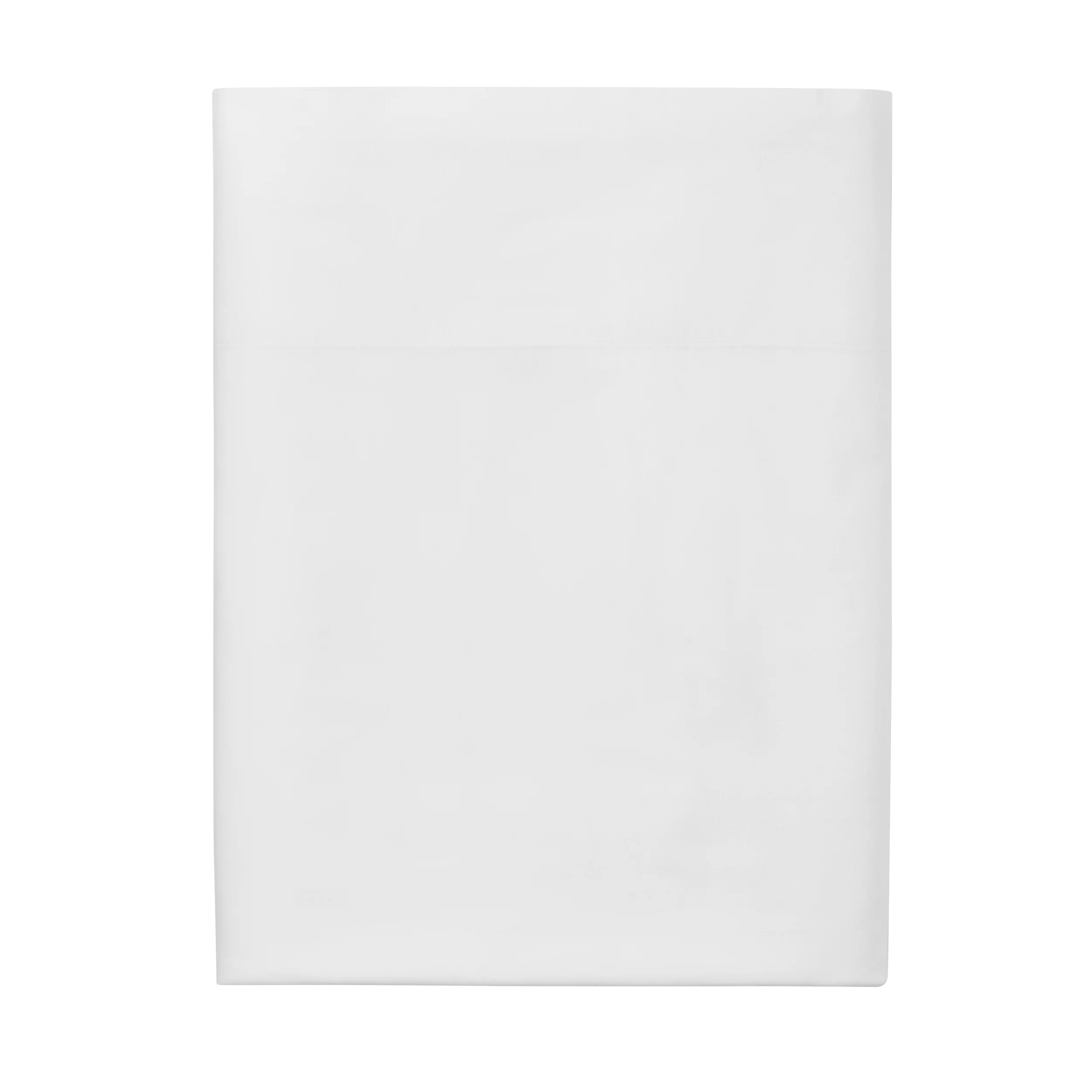 Mainstays 300 Thread Count Easy Care Percale Flat Sheet, Arctic White ...