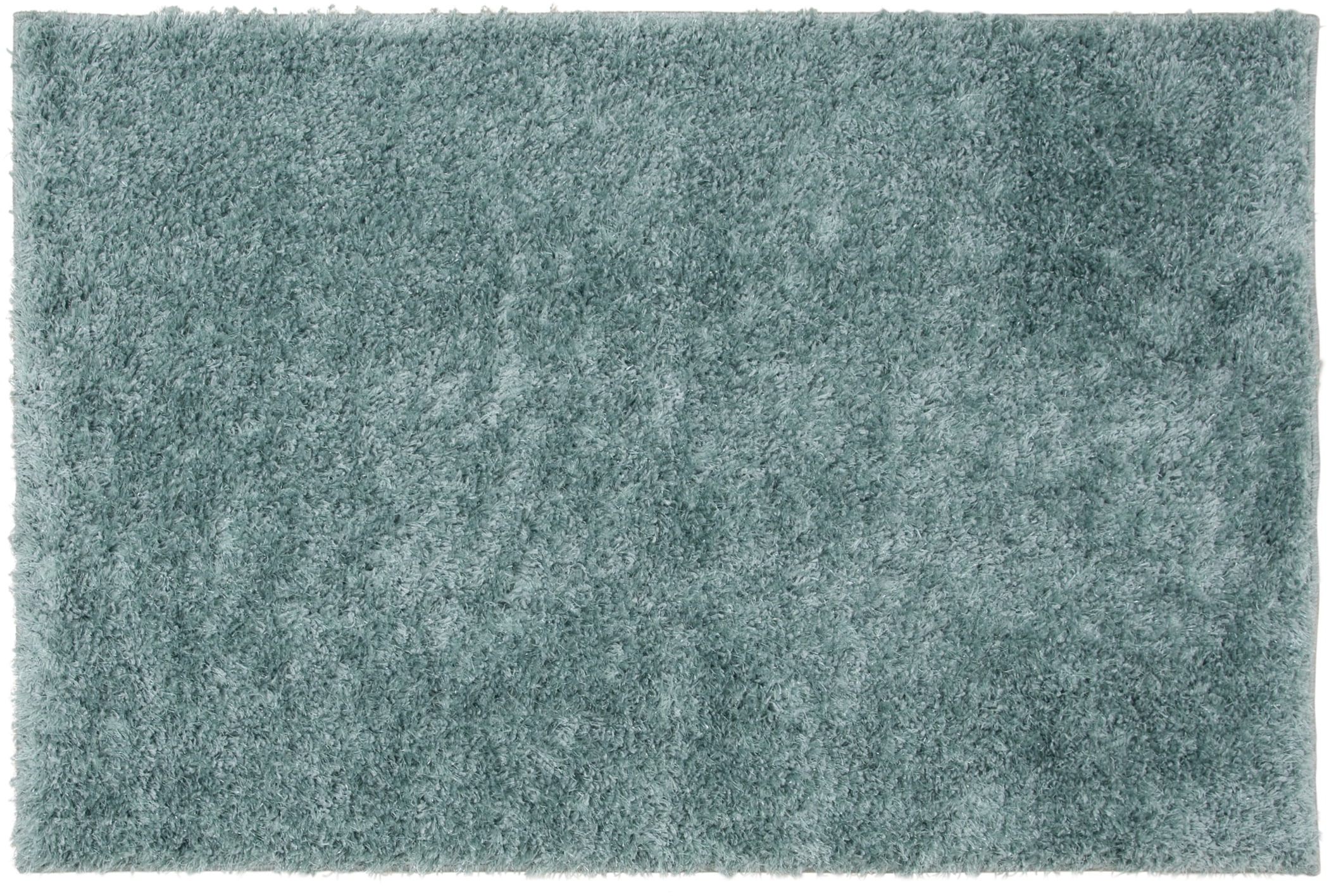 Mainstays 36"x56" Belissimo Sparkle Teal Shag Indoor Area Rug - Walmart.com