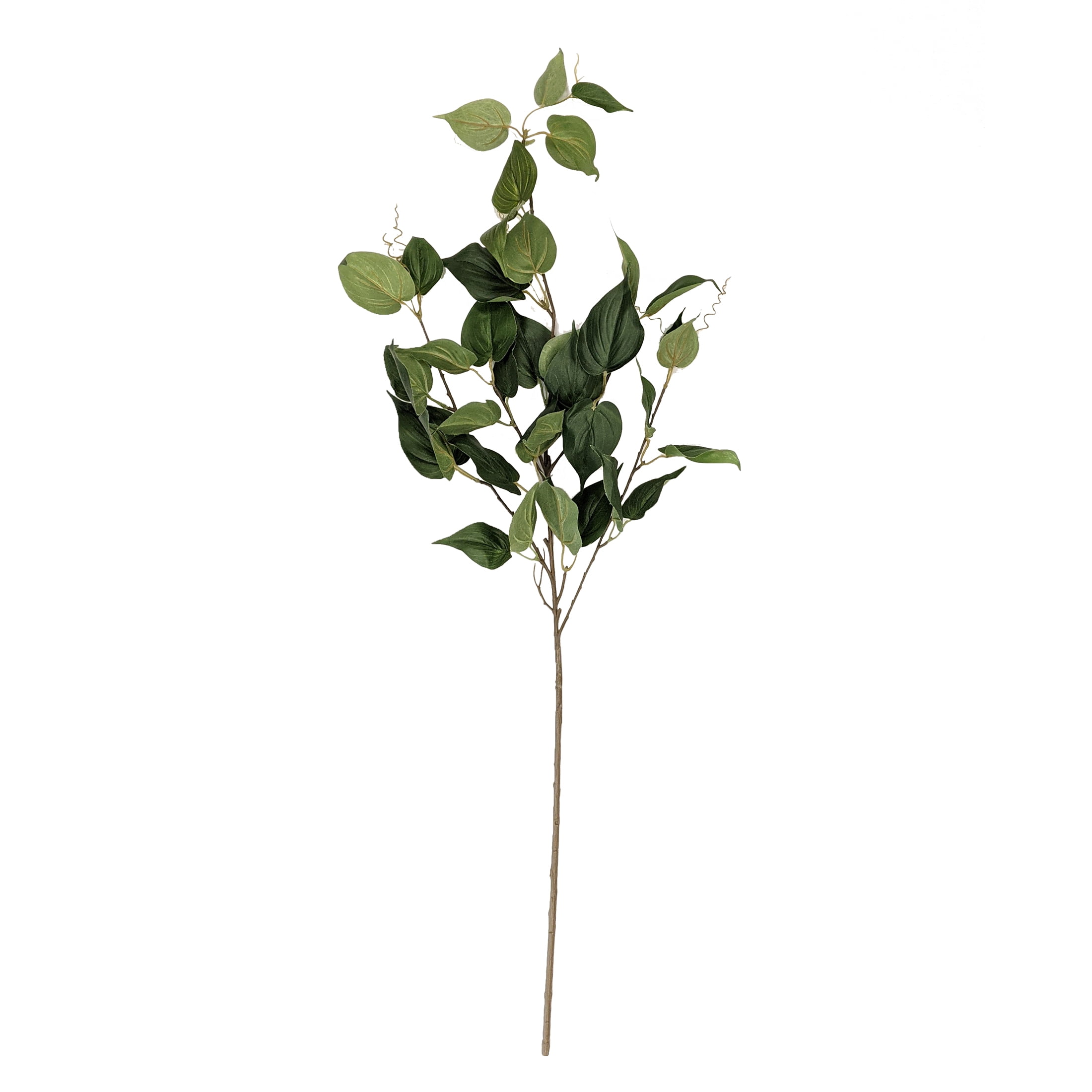 Mainstays 39" Tall Artificial Evergreen Pothos Stem, Indoor Floral ...