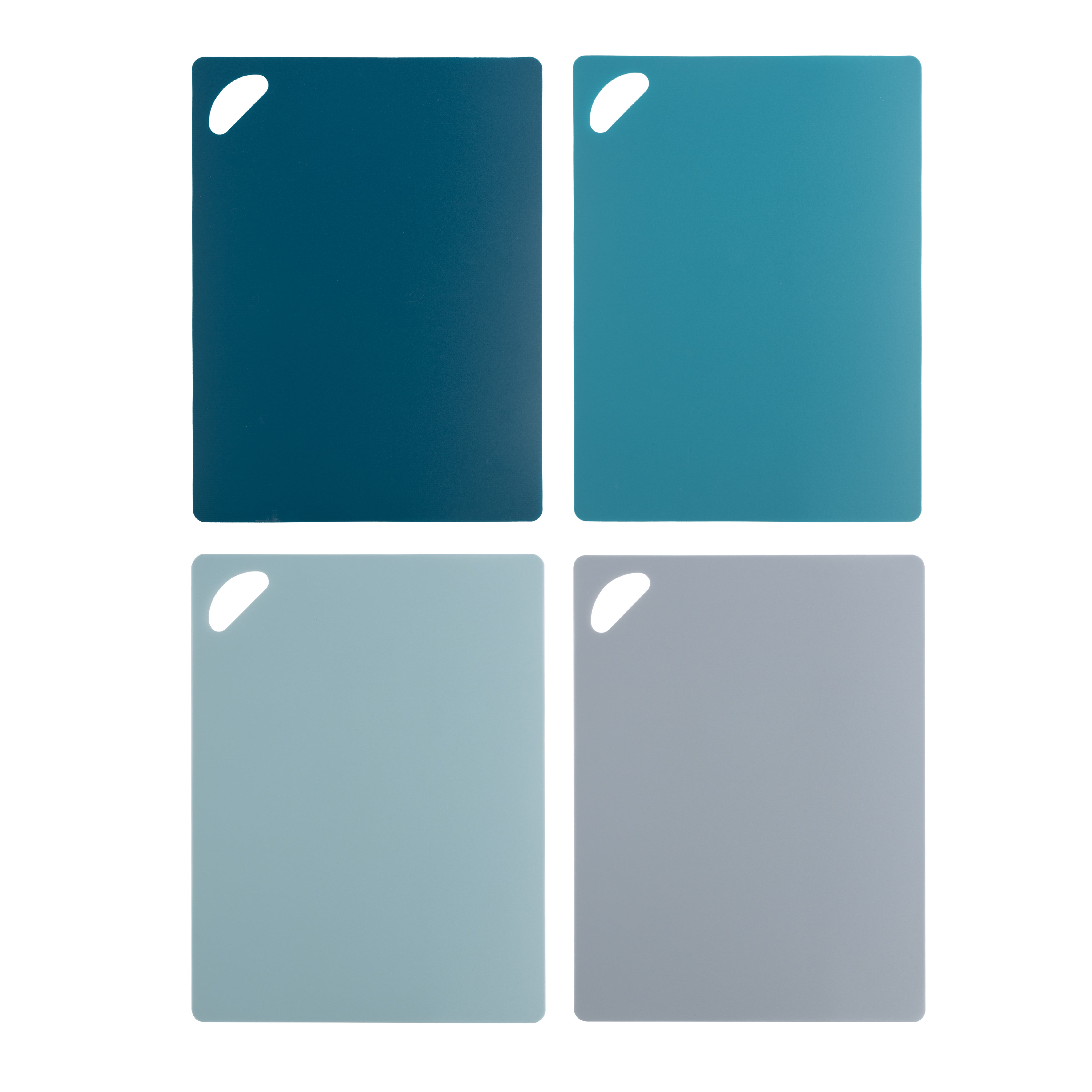 Mainstays 4 Pack Nonslip Flexible Cutting Mats, 14.1" x 10.8", 50% ...