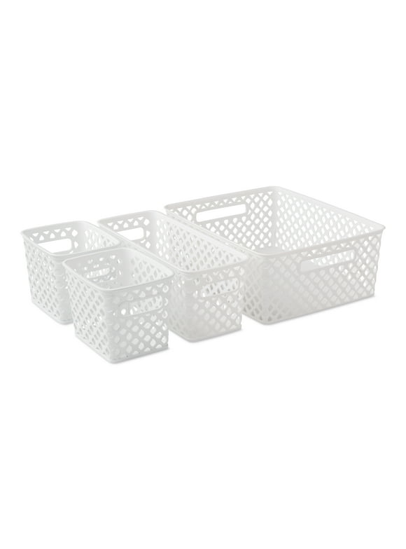 Mainstays Home Storage - Storage Baskets & Bins - Walmart.com