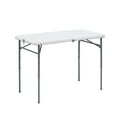 Mainstays 40"L x 20"W Plastic Adjustable Height Fold-in-Half Folding ...