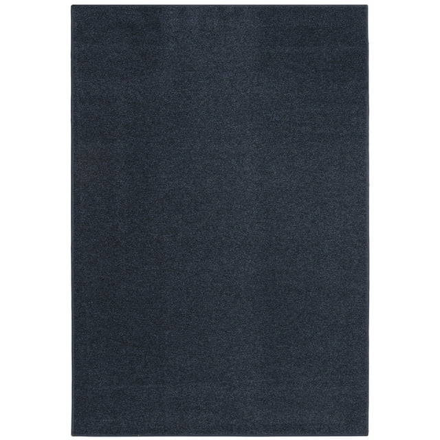 Mainstays 40" x 60" Titan Navy Blue Durable Indoor Utility Area Rug ...