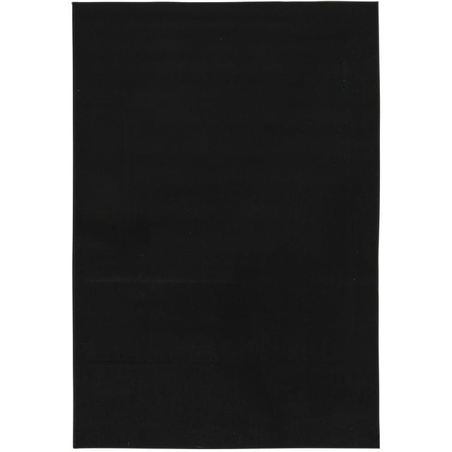 Mainstays 40"x60" Titan Black Durable Indoor Area Rug - Walmart.com