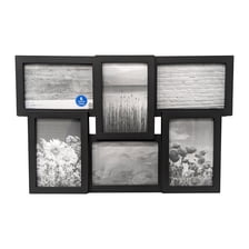 Mainstays 6-Opening 5" x 7" Black Collage Frame - Walmart.com