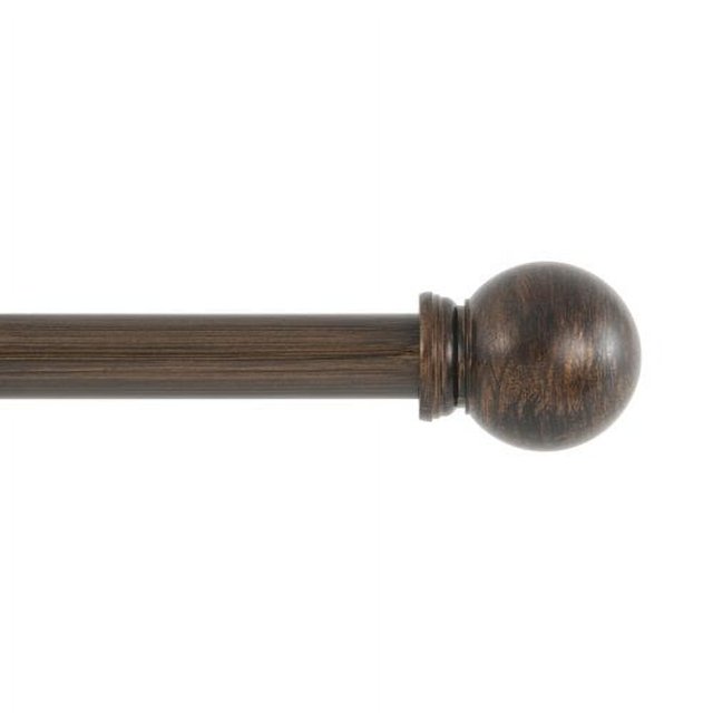 Mainstays 5/8" Ball Curtain Rod - Walmart Business Supplies