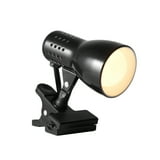 Mainstays 5" Metallic Black Adjustable Mini Clip Lamp, with LED Bulb ...