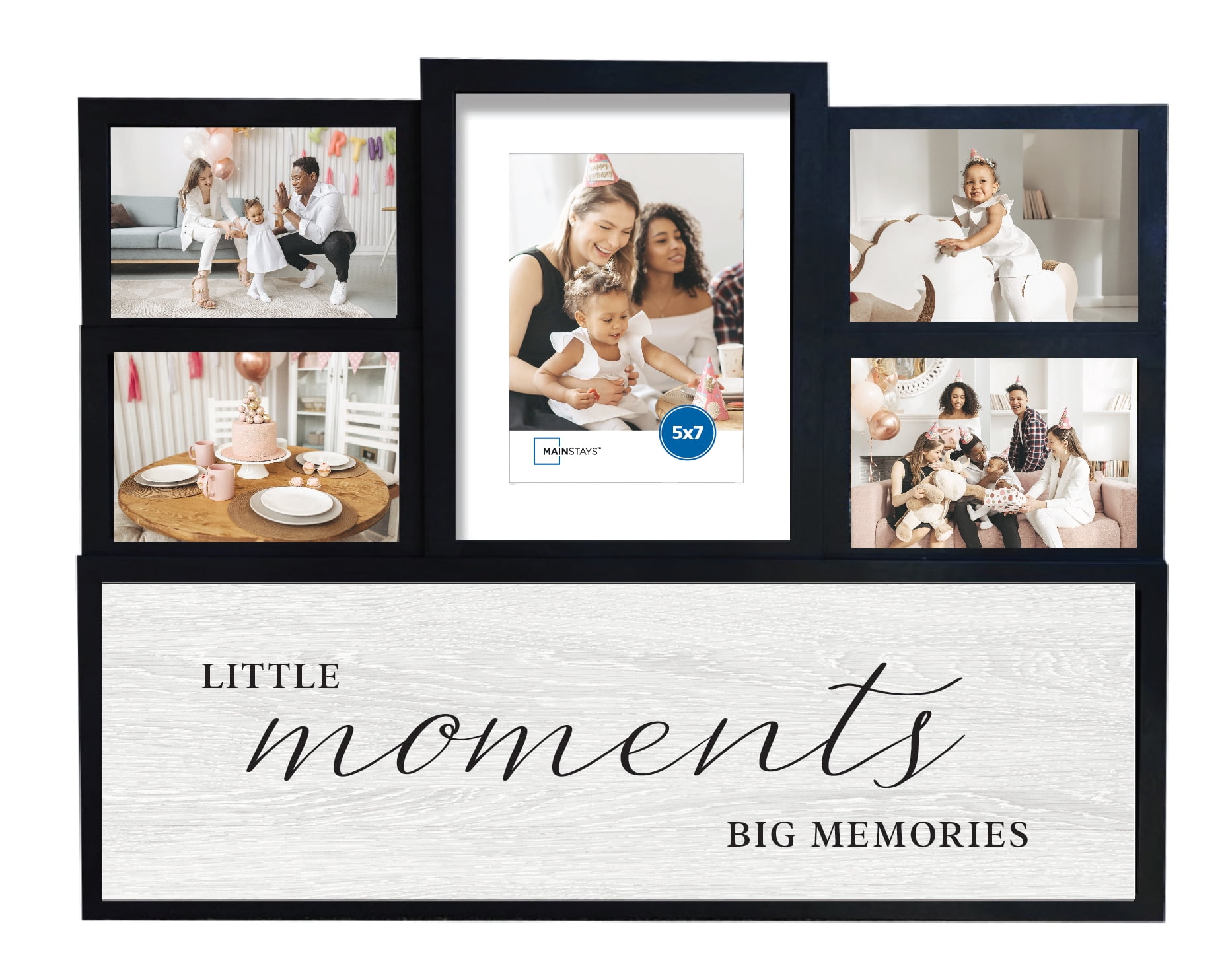 Mainstays 5- Opening 21.5x17.1 "Little Moments Big Memories" Collage ...