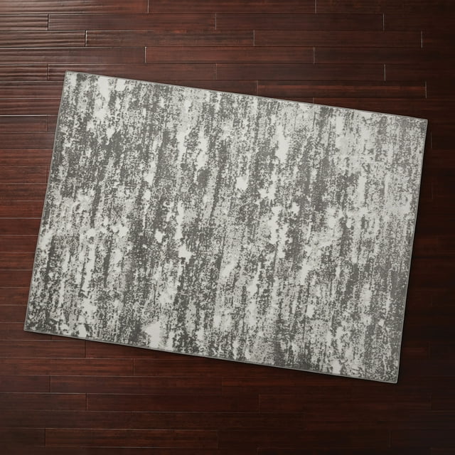Mainstays 5' x 7' Neutral Abstract Indoor Area Rug - Walmart.com