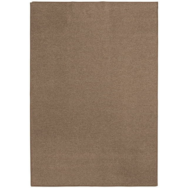 Mainstays 54" x 78" Titan Pecan Durable Indoor Utility Area Rug ...